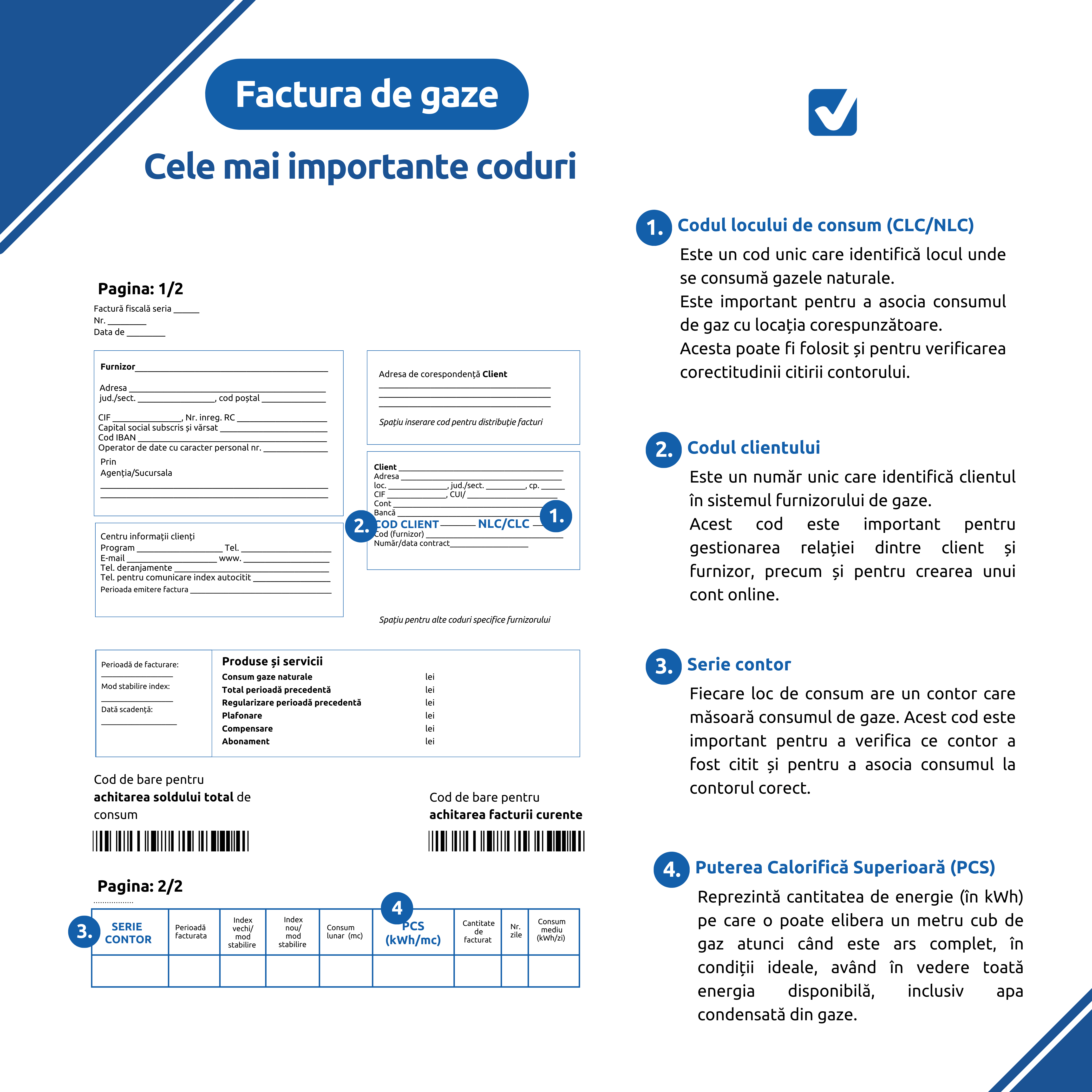 Ce conține factura la gaze și cum să o vizualizezi online? | economisi.ro
